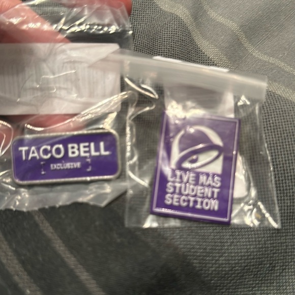 Other | Taco Bell Exclusive Live Mas Student Section Pins | Poshmark